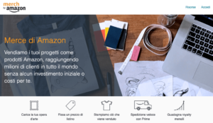 Merch by Amazon cos'è e come funziona