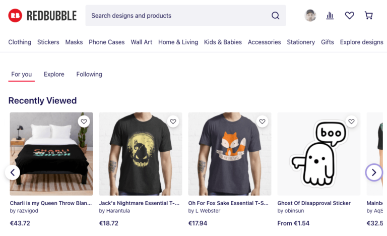 Redbubble cos'è e come funziona